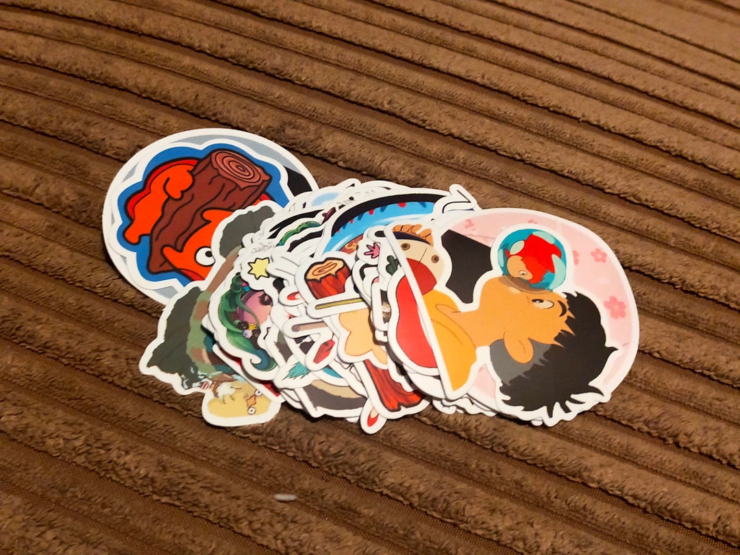 Anime Movie Sticker Pack Studio Film Cute Film Stickers 50 Pack Kawaii ...