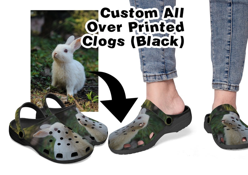Clogs Custom All Over Printed Clogs Personalised Clogs Summer - Etsy