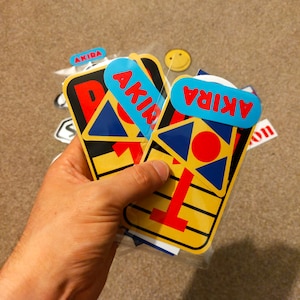 AKIRA Anime Motorcycle Sticker Pack Japan JDM Shotaro Kaneda Bike ...