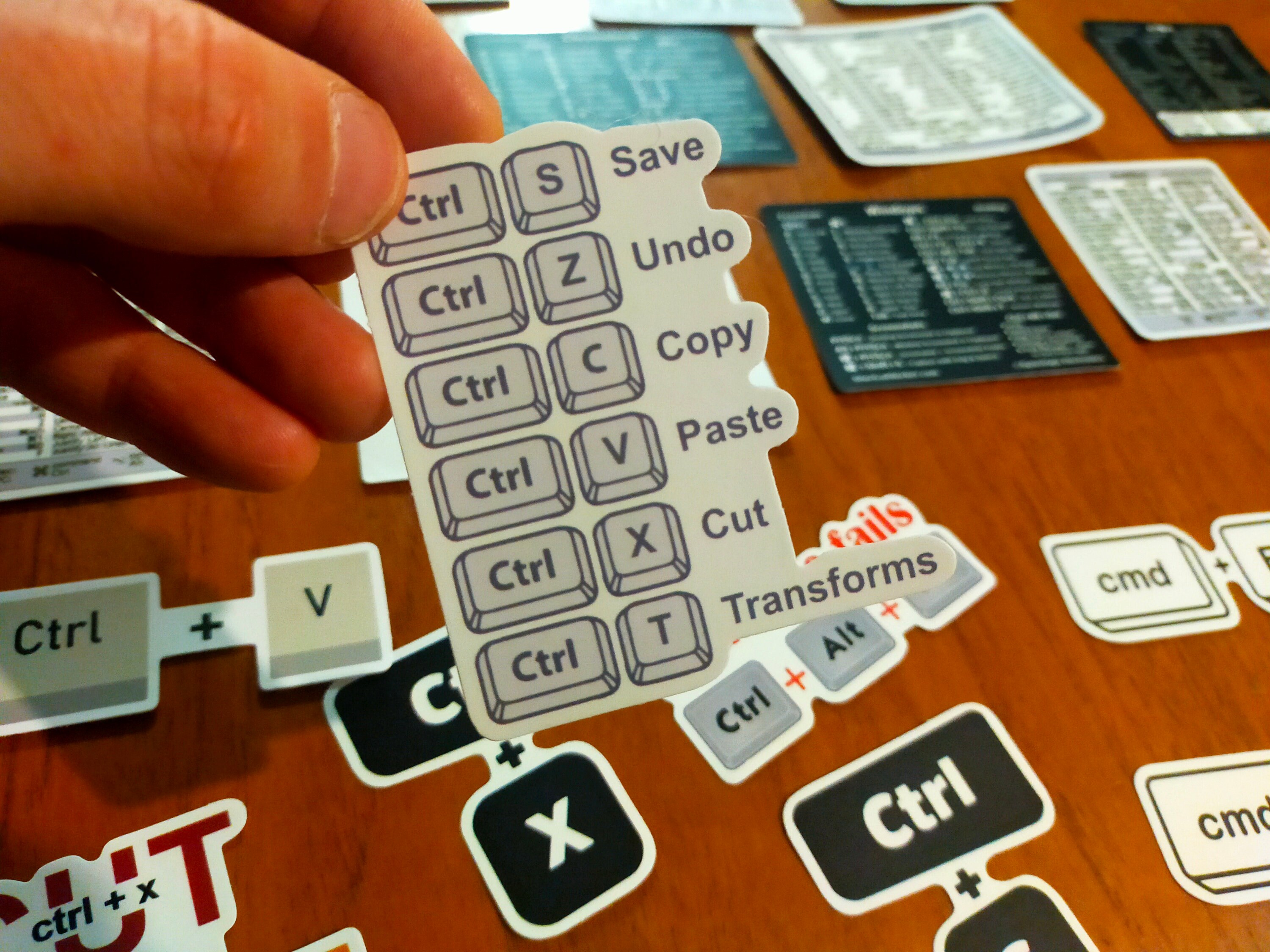 Shortcut Sticker Pack 30 Computer Software Stickers Software - Etsy