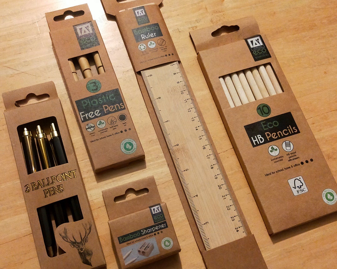 Eco Friendly Stationery, Eco Ball Pens, Eco Pencils, Bamboo 2 Hole ...