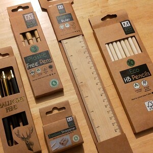 Eco Friendly Stationery, Eco Ball Pens, Eco Pencils, Bamboo 2 Hole ...