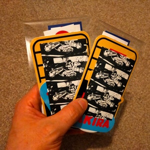 AKIRA Anime Motorcycle Sticker Pack Japan JDM Shotaro Kaneda Bike ...