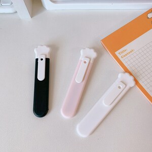 Kawaii Craft Knife Cute Cat Paw Paper Cutter Washi Tape Knife Sticker ...