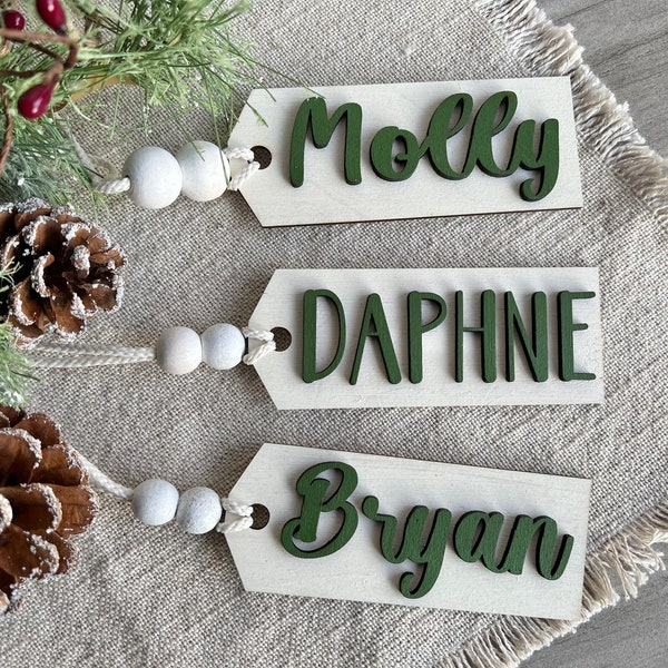 Christmas Stocking Tags - Etsy