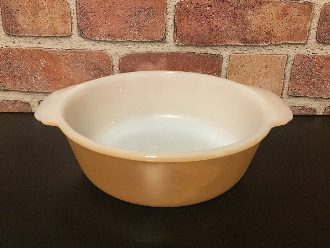 Anchor Hocking Fire King 1 1/2 QUART 447 Peach Luster Ovenware ...