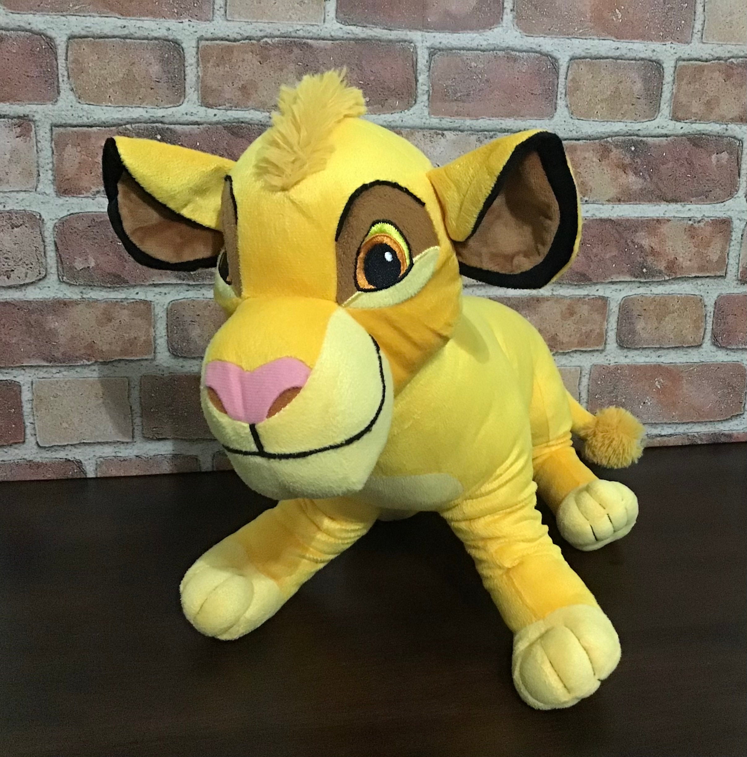 Disney Stuffed Plush Jumbo Lion King Simba 18 - Etsy