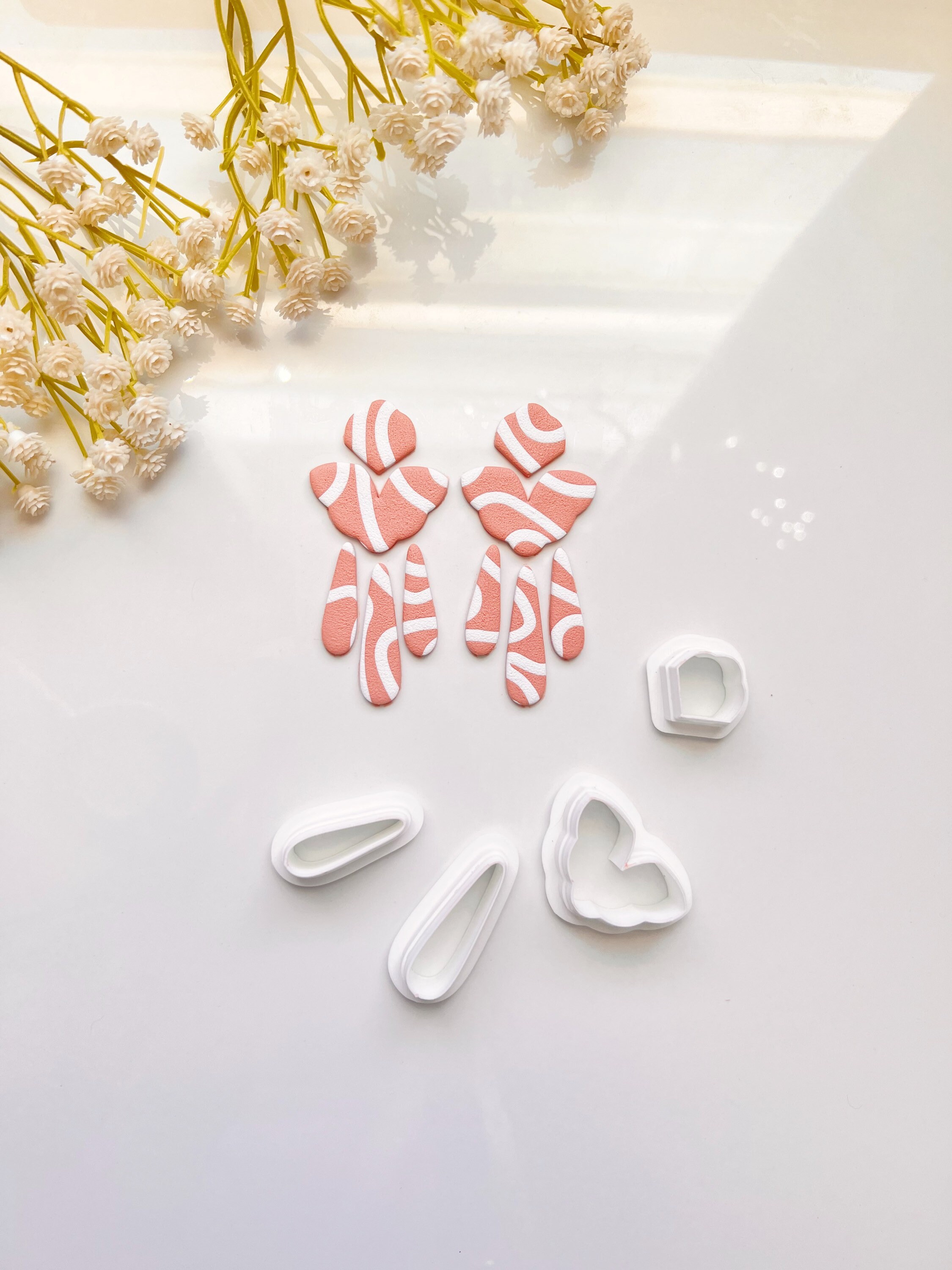 Polly Clay Cutters Set of 4 - Etsy