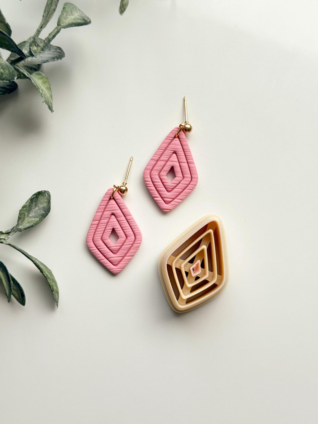Extruded Diamond II Clay Cutter - Etsy