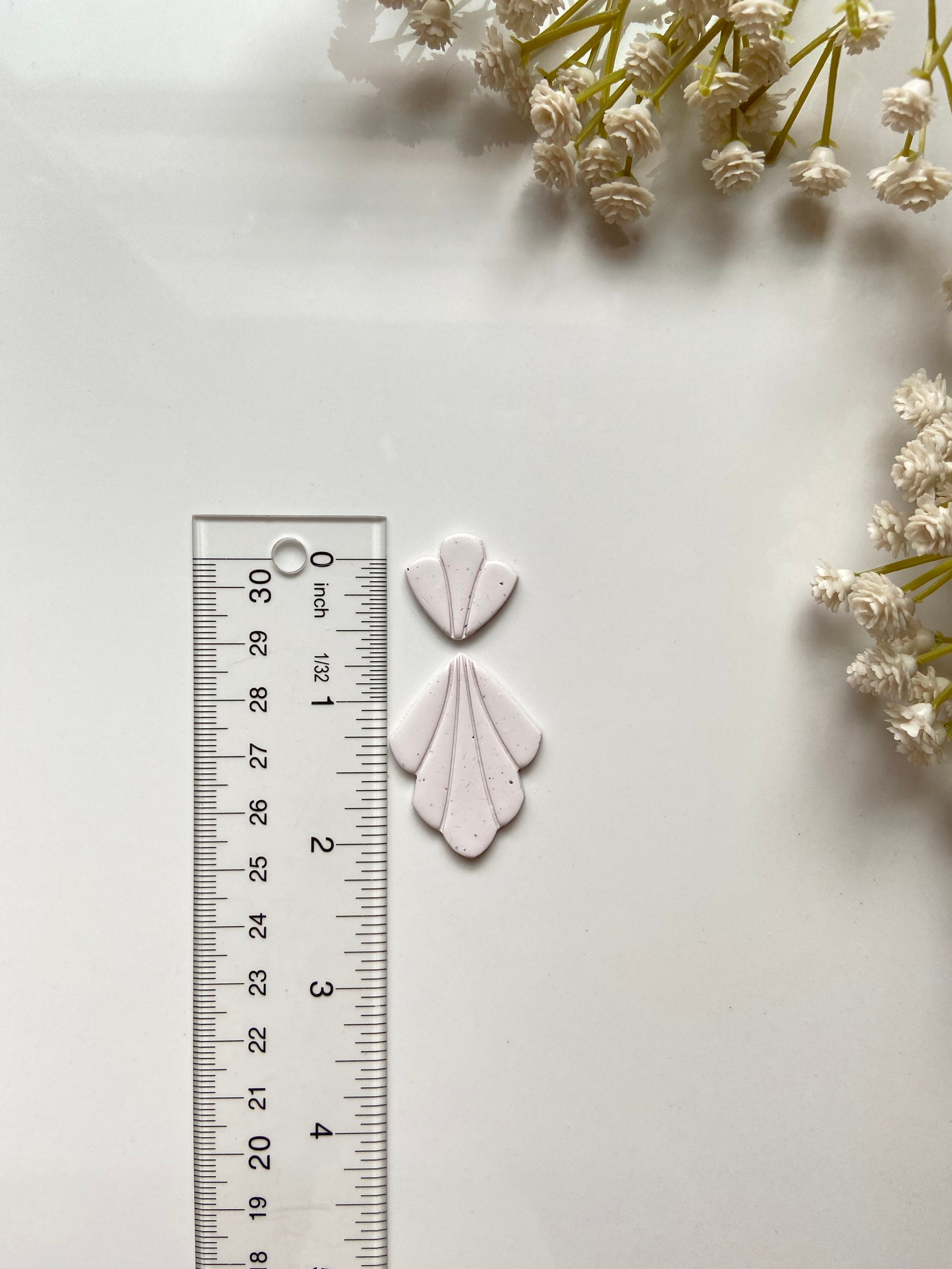 Evie Embossed 2 Set Clay Cutters - Etsy