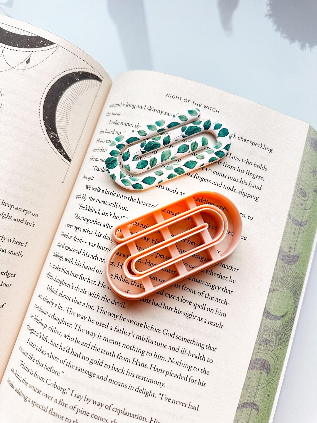 Classic Paperclip Bookmark Clay Cutter - Etsy
