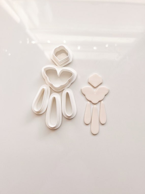 Polly Clay Cutters Set of 4 - Etsy
