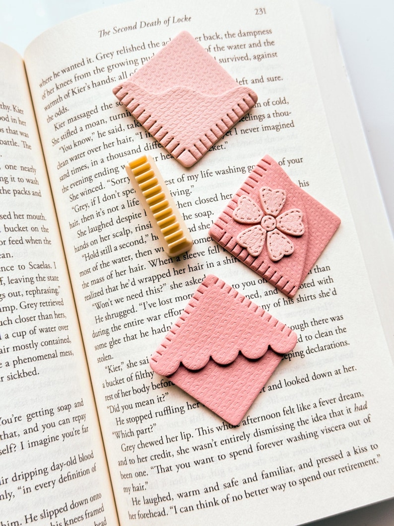 Stitch Corner Stamp for Corner Bookmark Clay Cutter (stamp Only) - Etsy