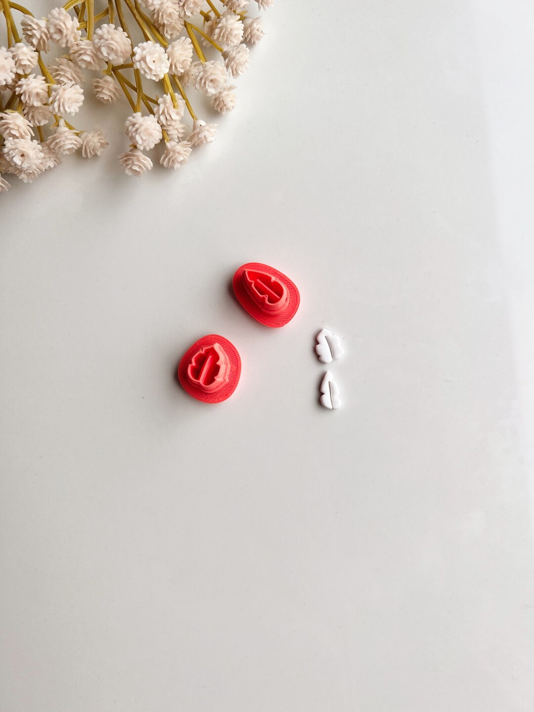 Tiny Embossed Leaves Micro Cutters Set of 2 - Etsy