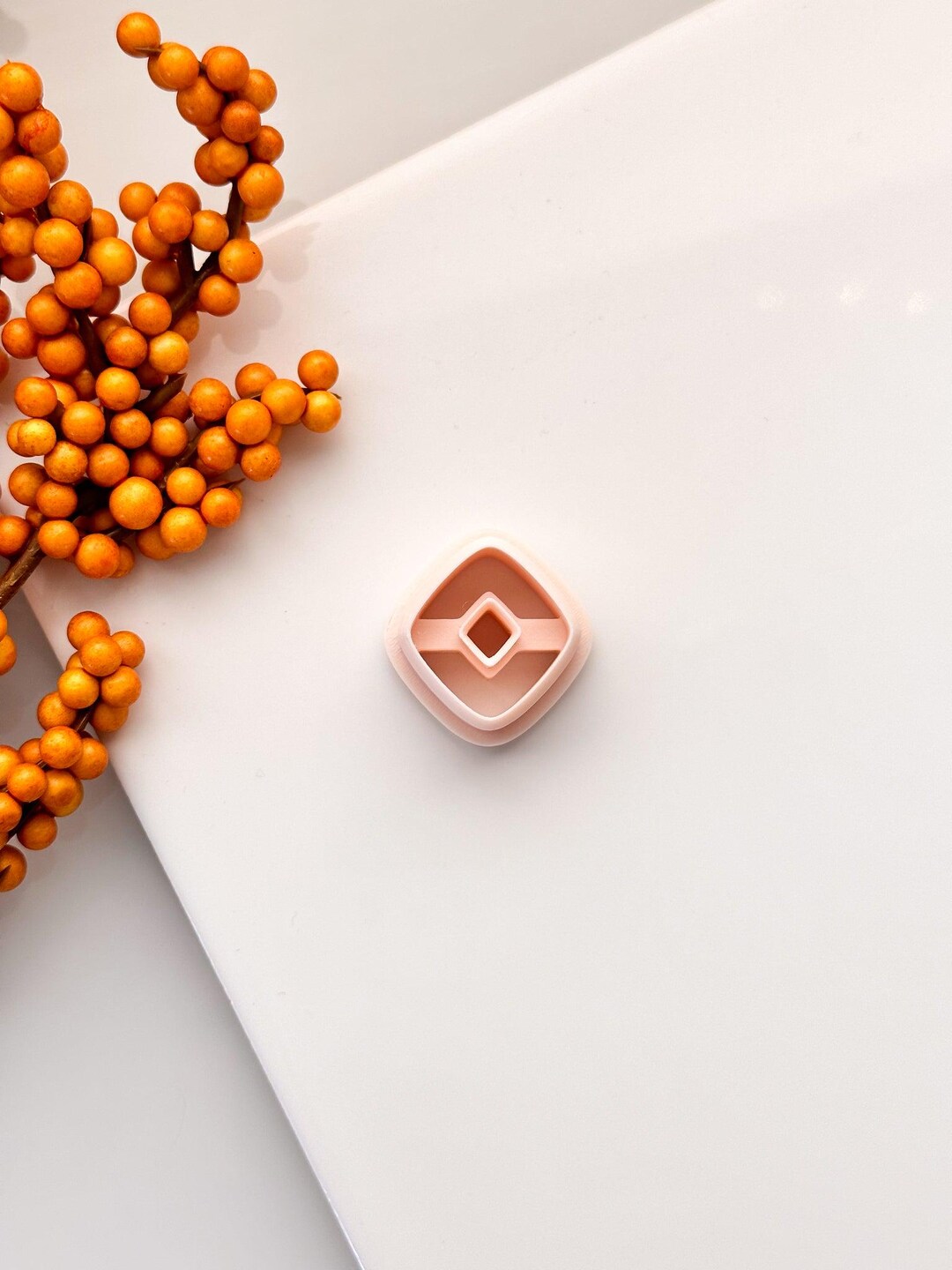 Classic Windowed Rounded Diamond Clay Cutter - Etsy