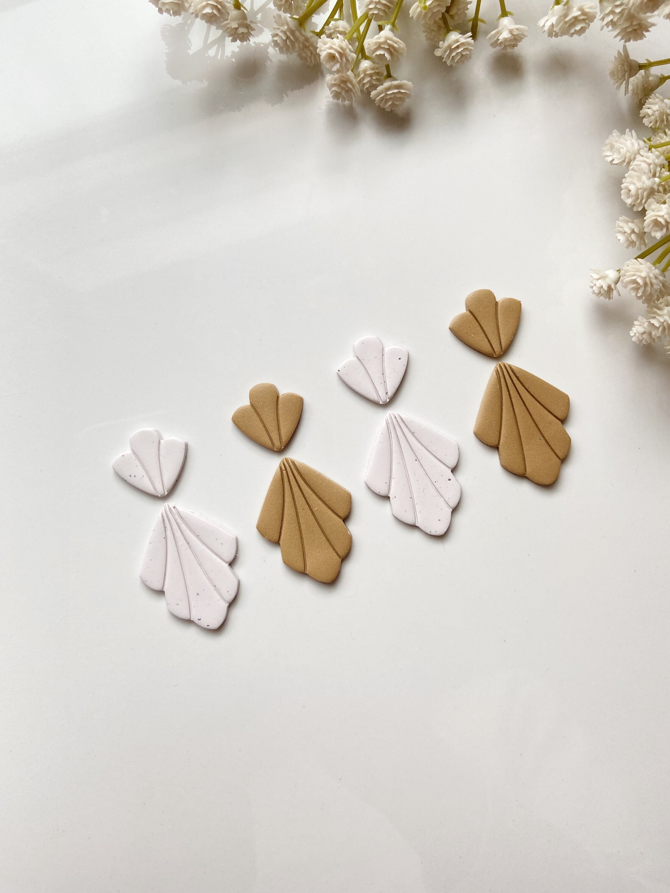 Evie Embossed 2 Set Clay Cutters - Etsy