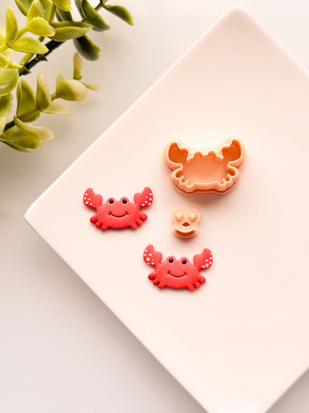 Happy Crab Clay Cutter Set - Etsy Australia