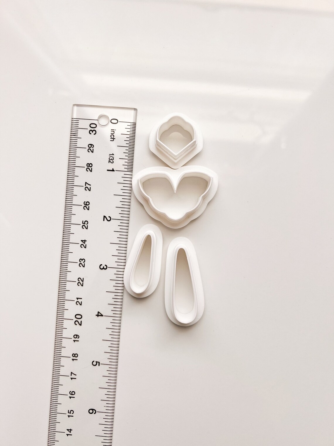 Polly Clay Cutters Set of 4 - Etsy