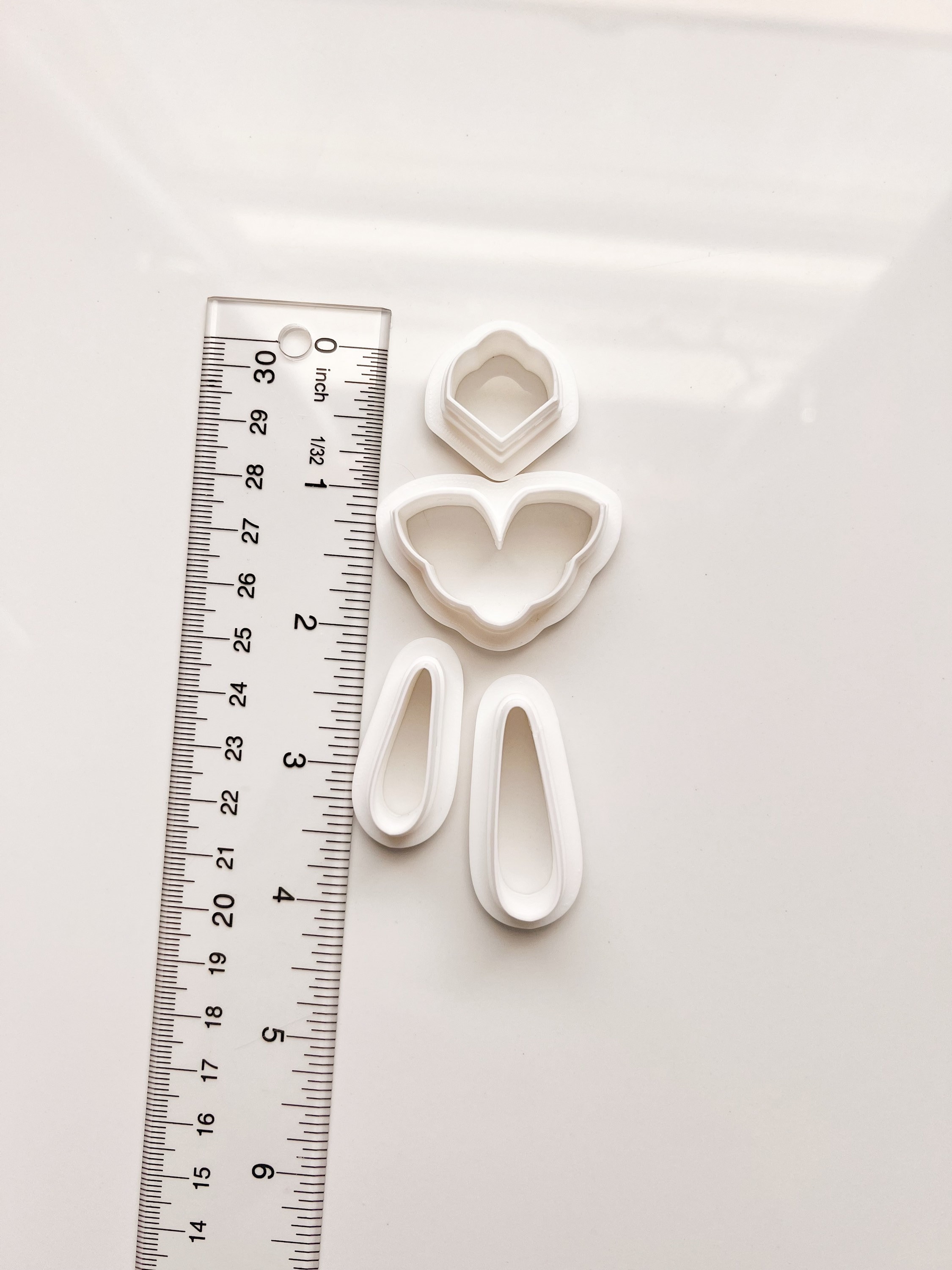 Polly Clay Cutters Set of 4 - Etsy