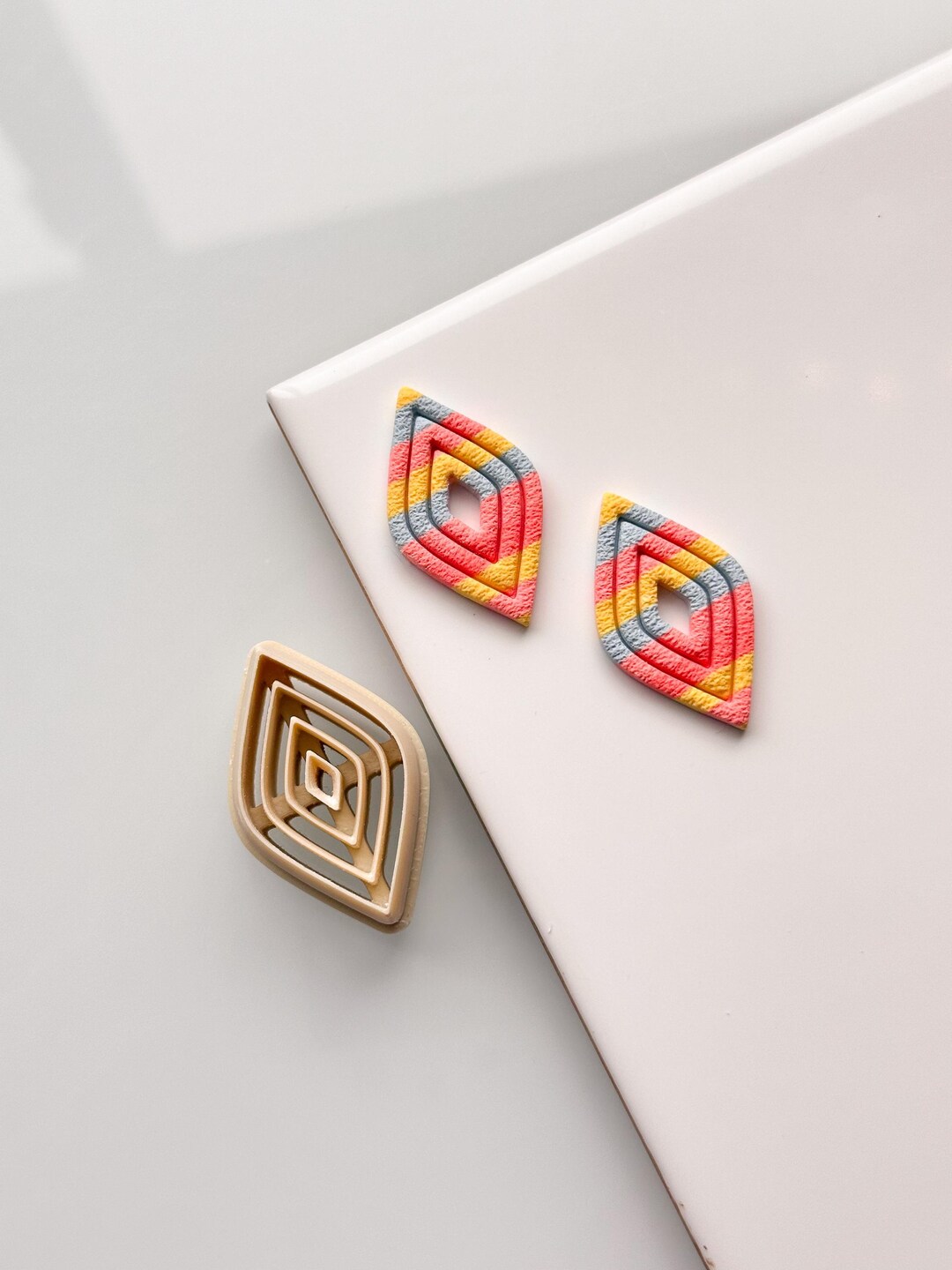 Extruded Long Diamond Clay Cutter - Etsy