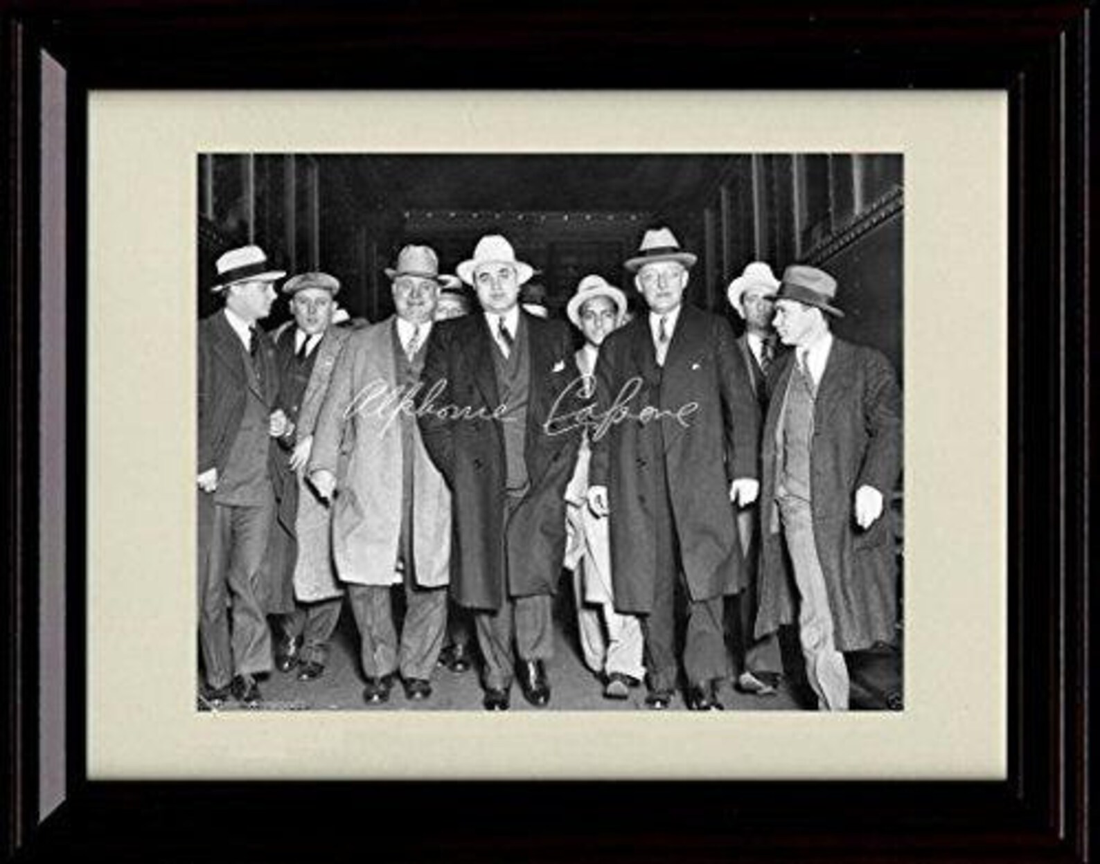 Framed Al Capone Autograph Promo Print Scarface | Etsy