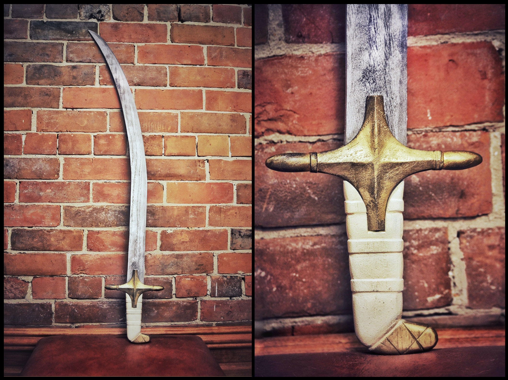 Wooden Sword Replica Persian Scimitar - Etsy