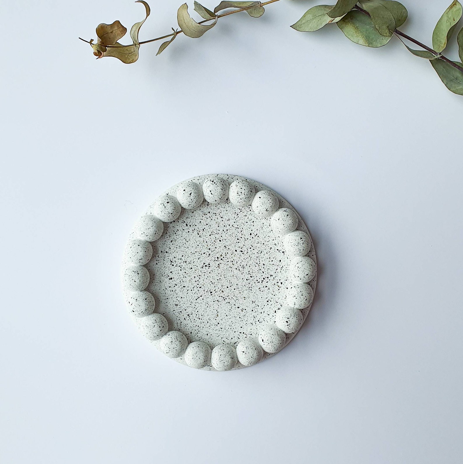 Wreath Stone Tray // Versatile Tray - Etsy