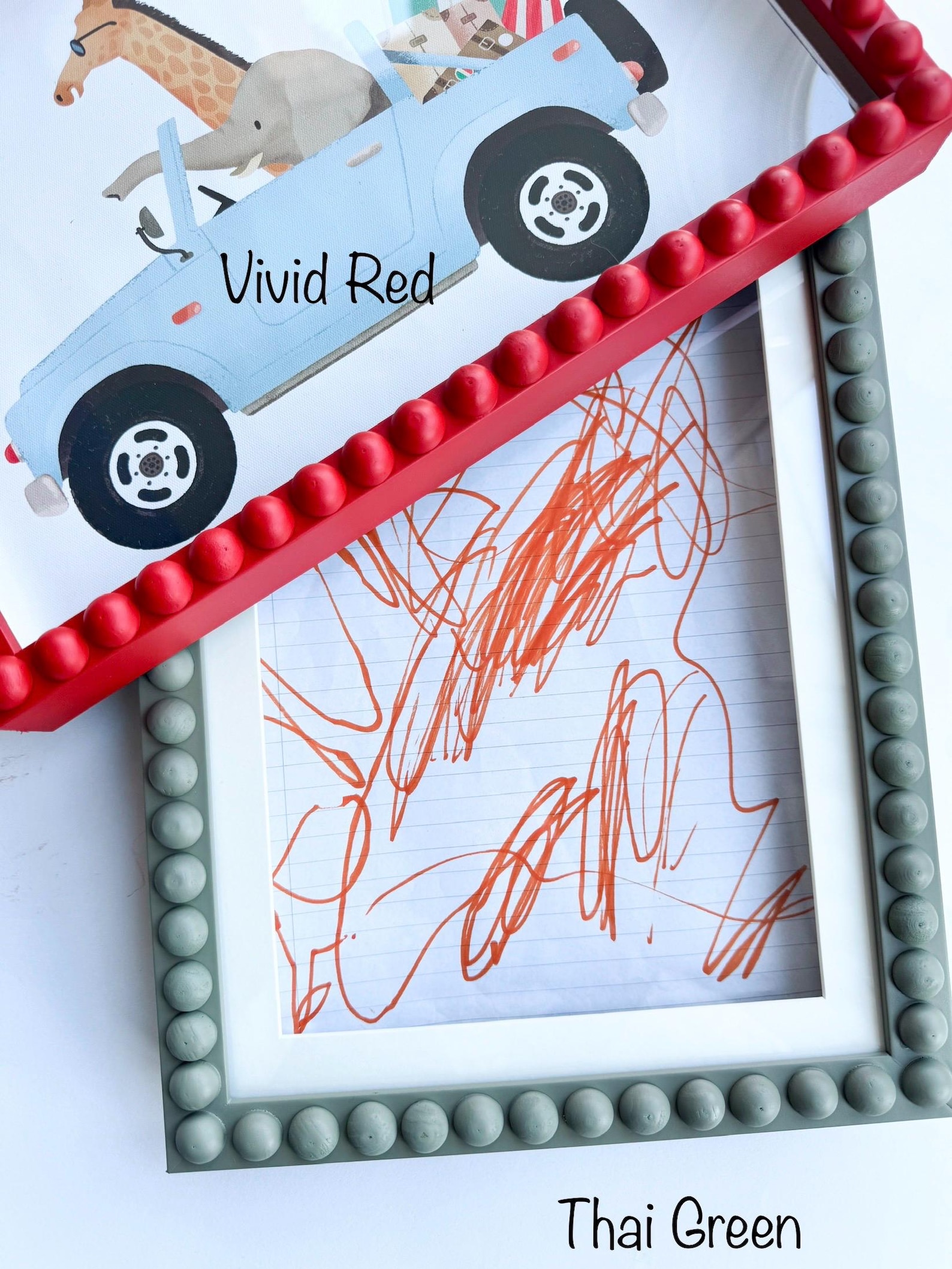 Bobbin Kid's Artwork Frame // Kid's Painting Storage //bobbin Photo ...