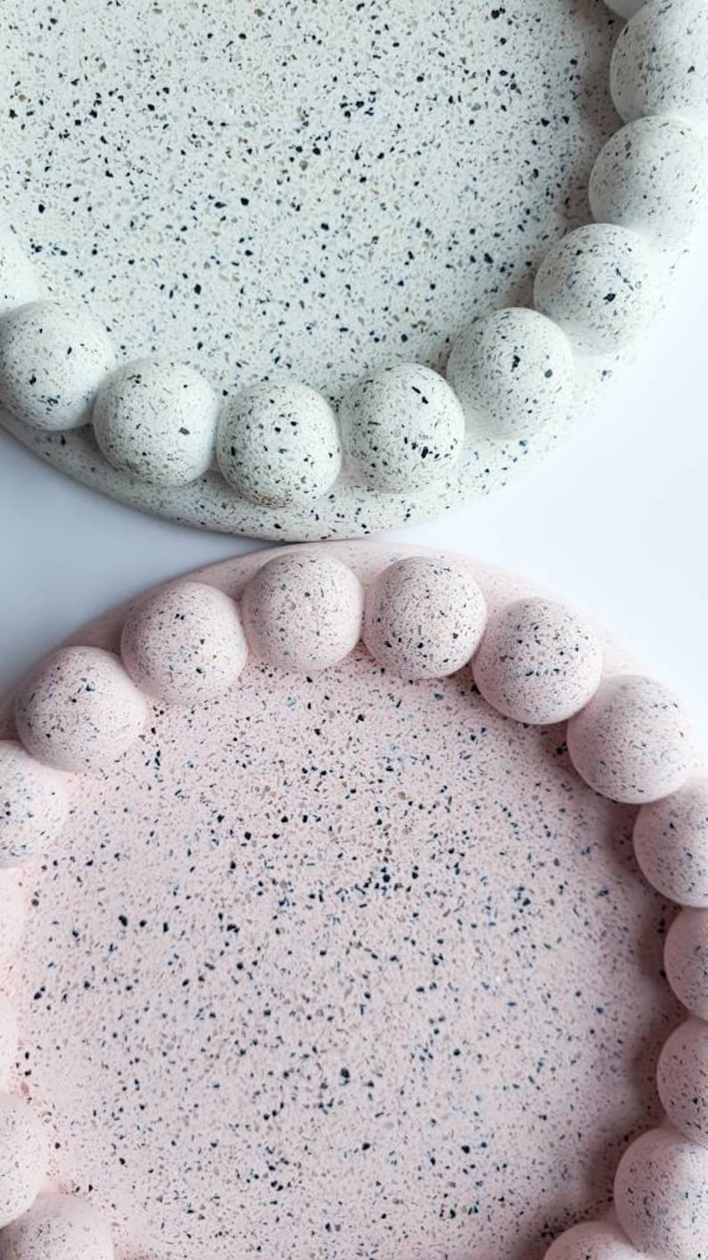 Wreath Stone Tray // Versatile Tray - Etsy