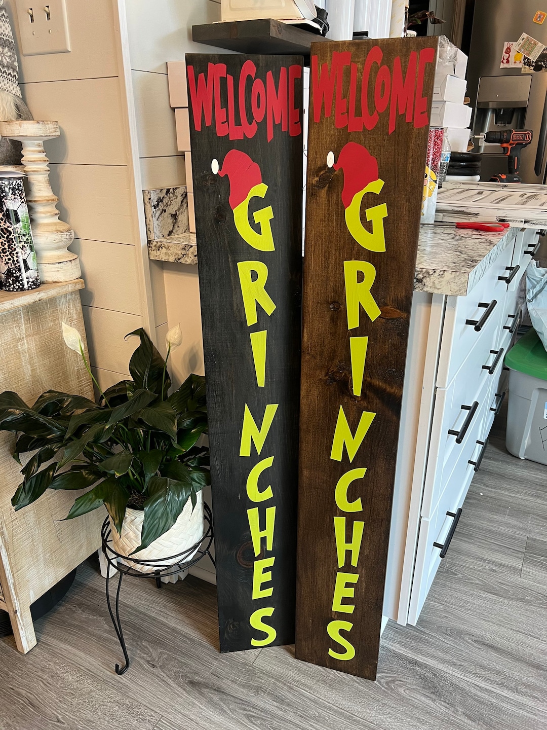 Welcome Grinches Porch Sign How Grinch Stole Christmas - Etsy
