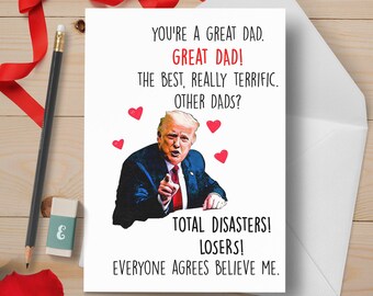 Trump Great Dad | Etsy