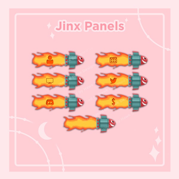 Jinx Overlays and Panels - Etsy