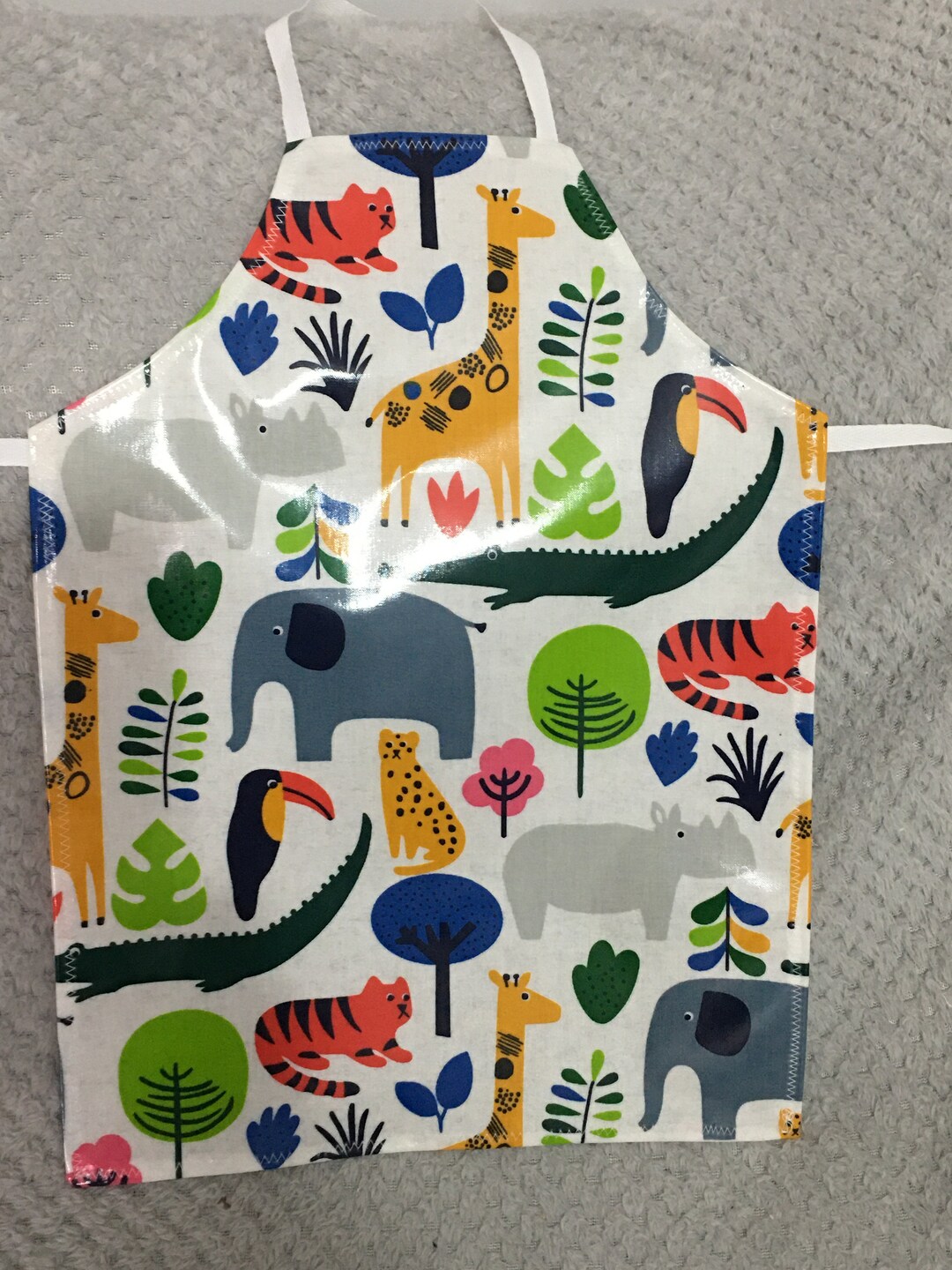 Jungle Animals Apron Adults & Kids - Etsy