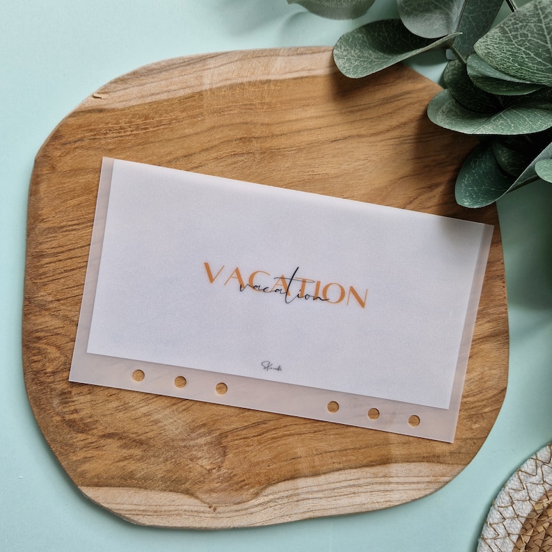 Personalised Vellum Wallet Envelope, A6 Envelope, Vellum Cash Envelope ...