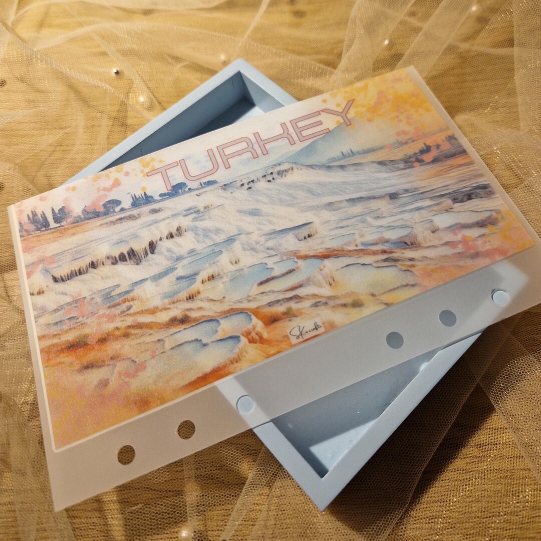 Turkey A6 Cash Stuffing Envelope for Travel | Turkey Travel Vacation ...