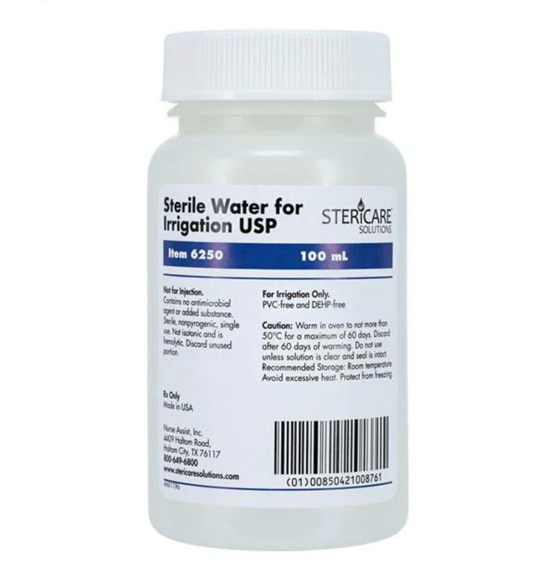 Stericare Solution Normal Sterile Saling for Moistening of Wound ...