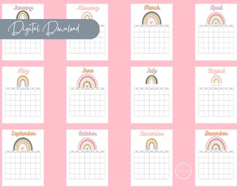 Undated Floral Weekly Planner Sheet Printable Undated Weekly Planner ...