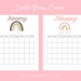 Undated Rainbow Calendar Printable Undated Calendar Printable 11 X 8.5 ...