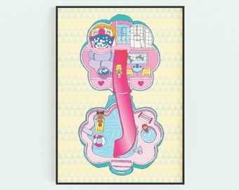 Polly Pocket Svg - Etsy Canada