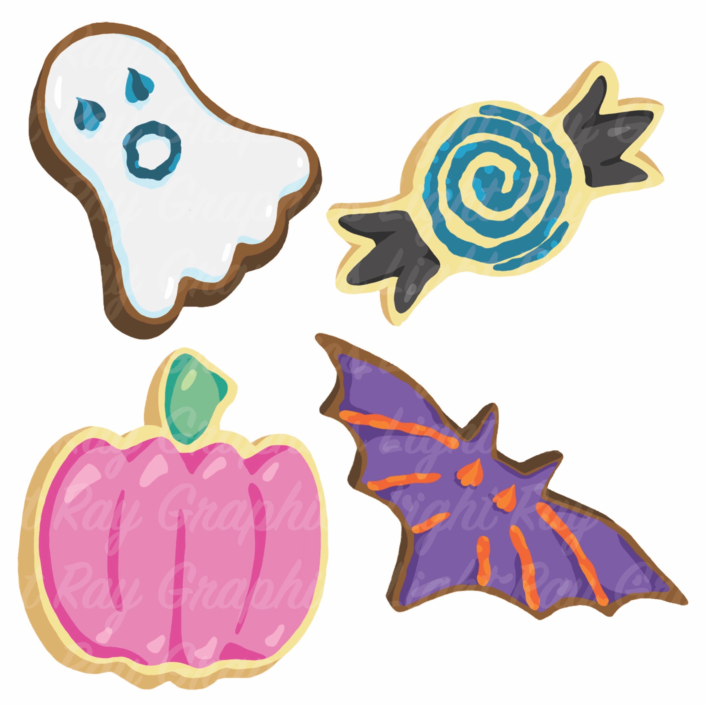 Halloween Cookie Clip Art