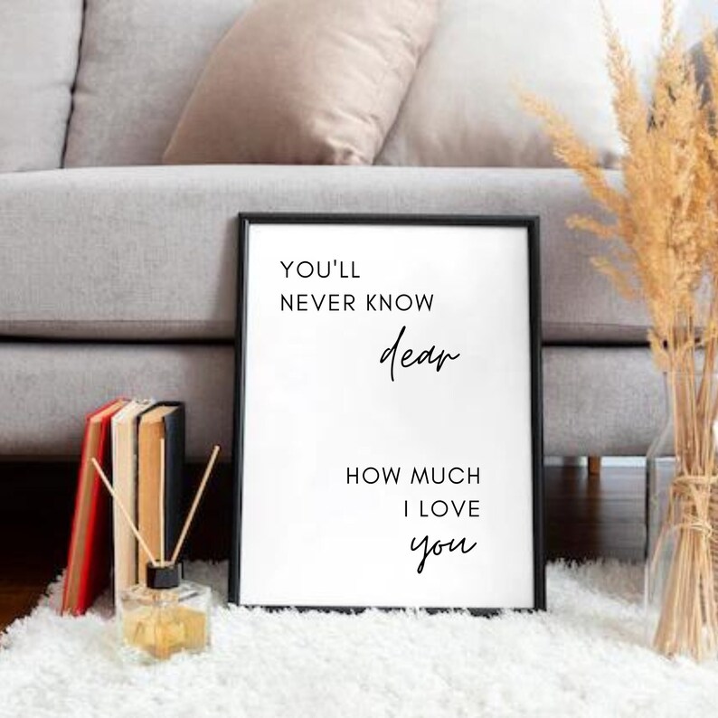 Inspirational Quote Print: You'll Never Know, Dear (digital Download ...