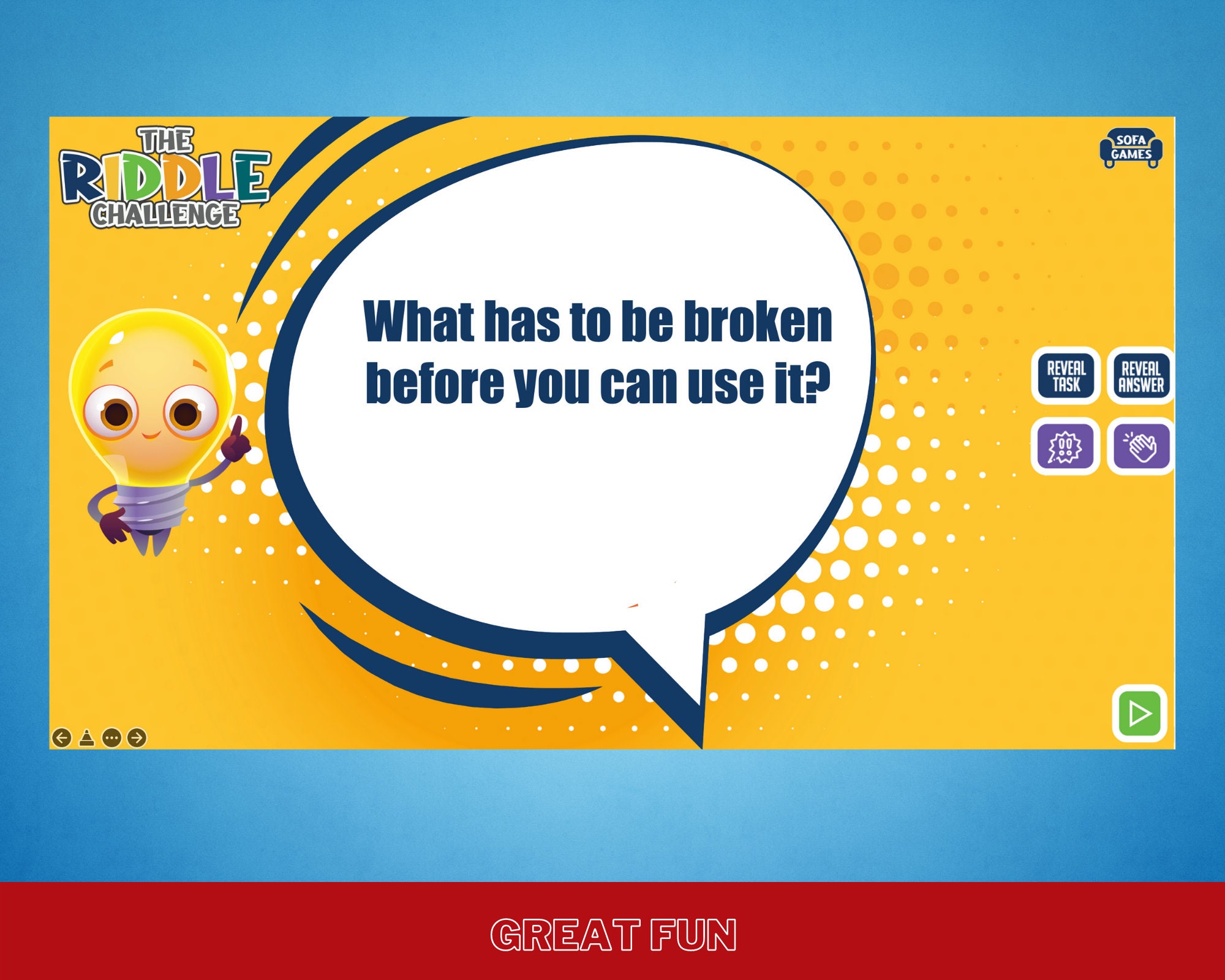 Riddle Quiz 30 Riddles and Brain Teaser Powerpoint Game - Etsy