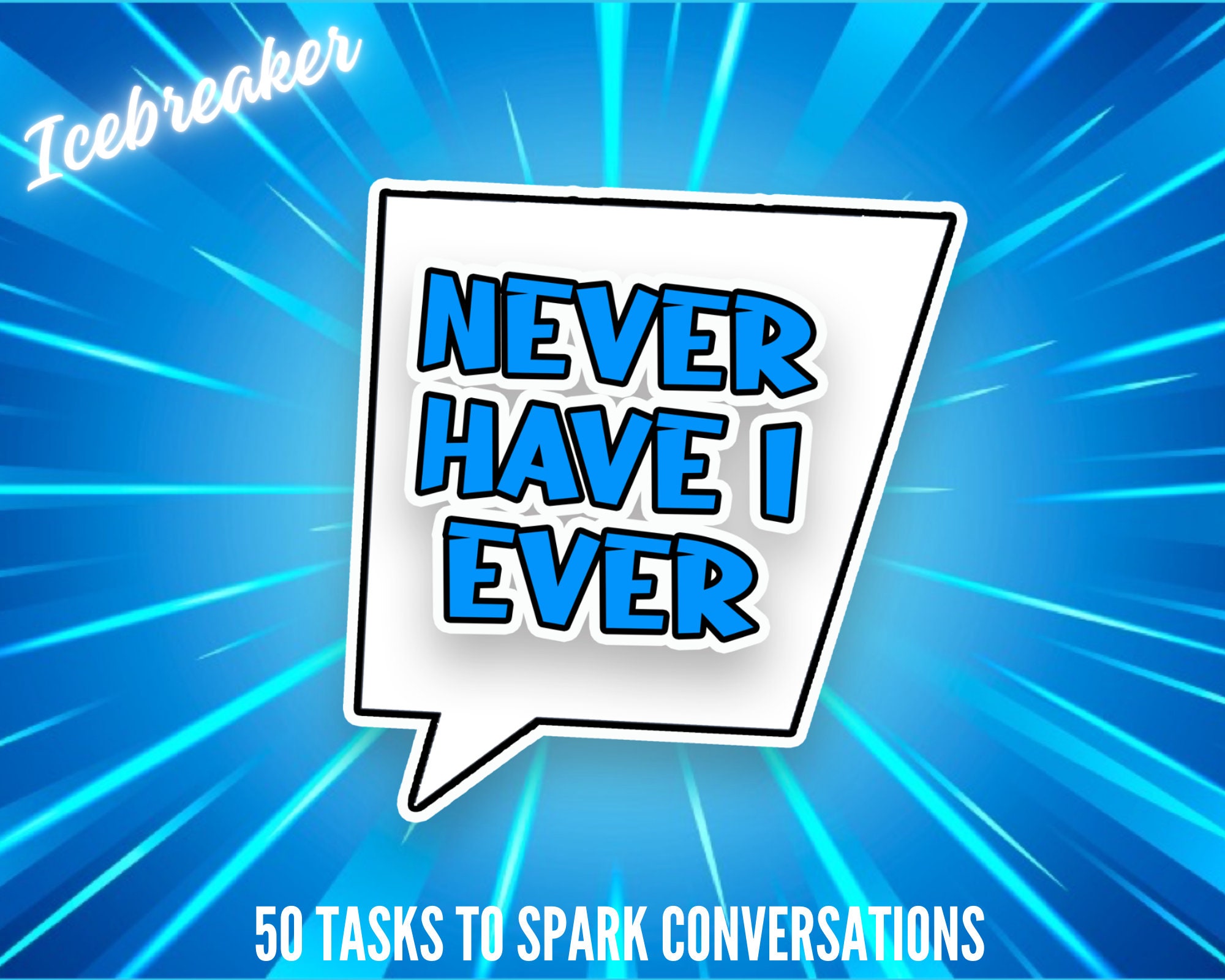 Never Have I Ever... - an EASY ICEBREAKER! Team-building | Virtual ...