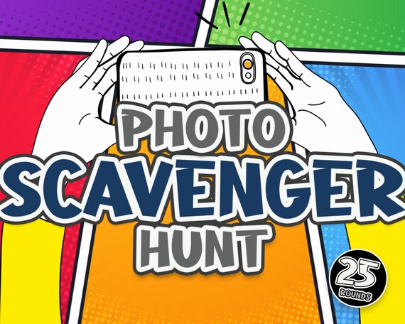 Photo Scavenger Hunt Powerpoint Game Party Game Family - Etsy