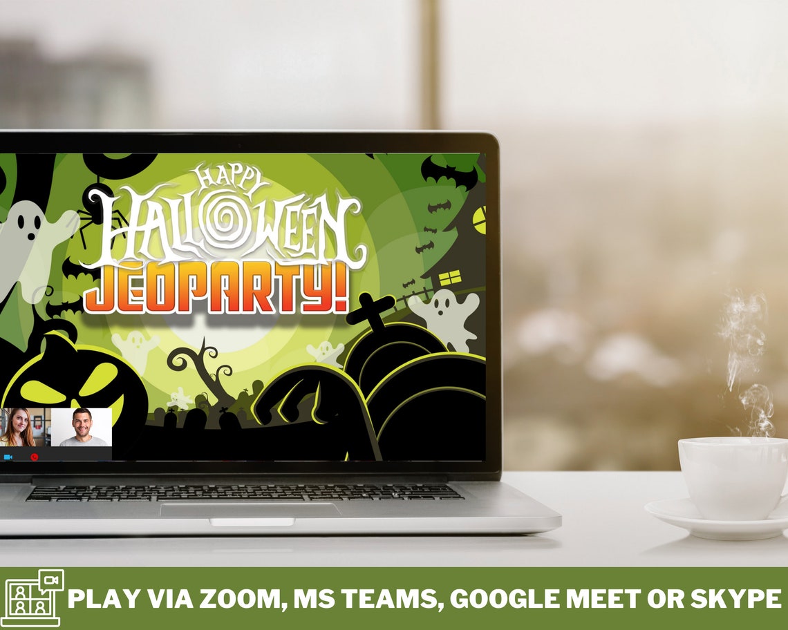 Halloween Jeoparty | Powerpoint Game | Halloween Game for Zoom ...