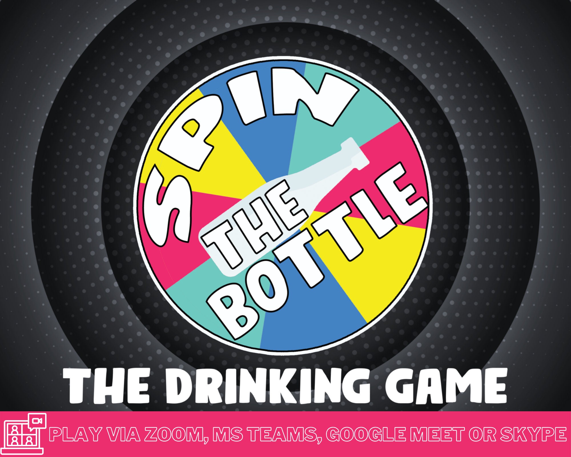Spin the Bottle – DRINKING EDITION | Virtual Drinking Game | Powerpoint ...