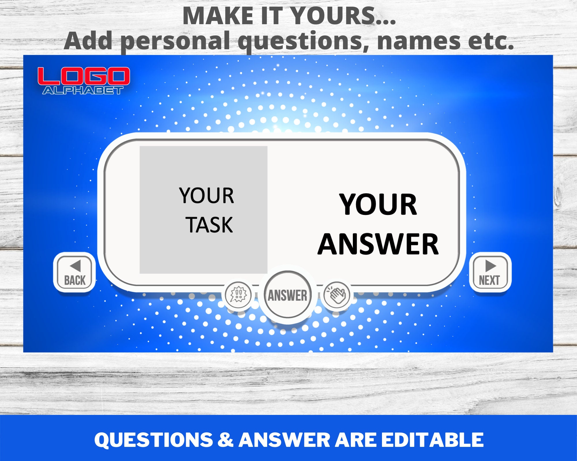 Logo Alphabet | Party Game | Brand Quiz | Powerpoint Game | Zoom Party ...