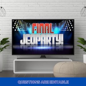 Jeoparty Game TEMPLATE | Powerpoint Game | Game for Zoom | Jeopardy ...