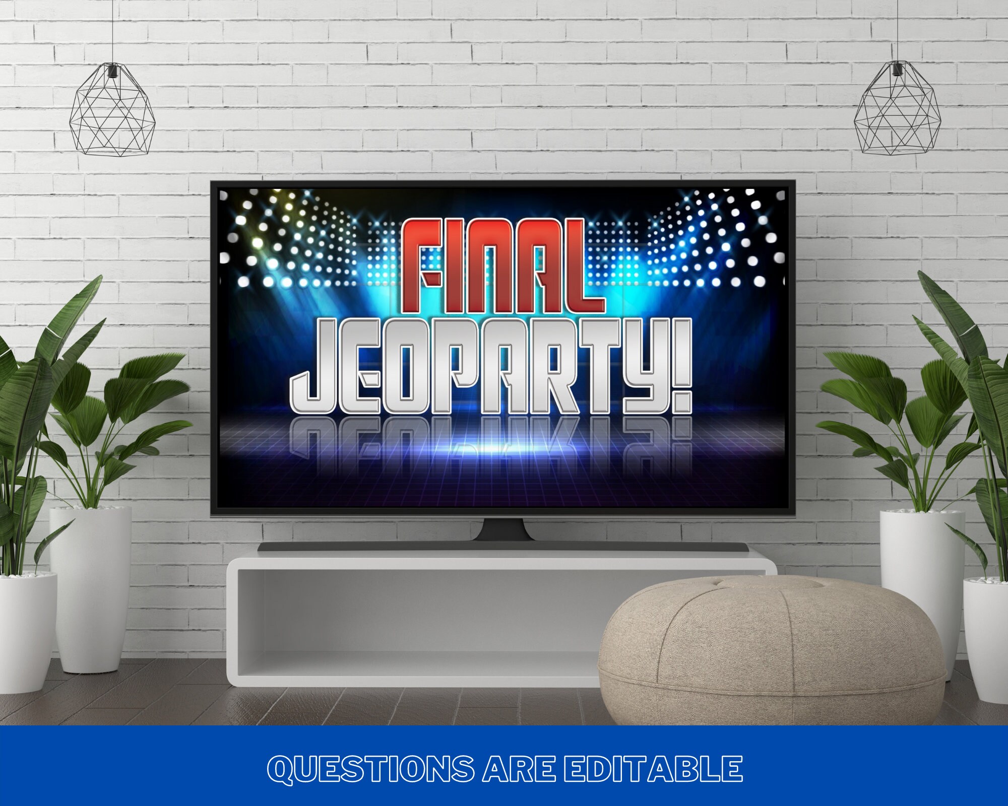 Jeoparty Game TEMPLATE | Powerpoint Game | Game for Zoom | Jeopardy ...