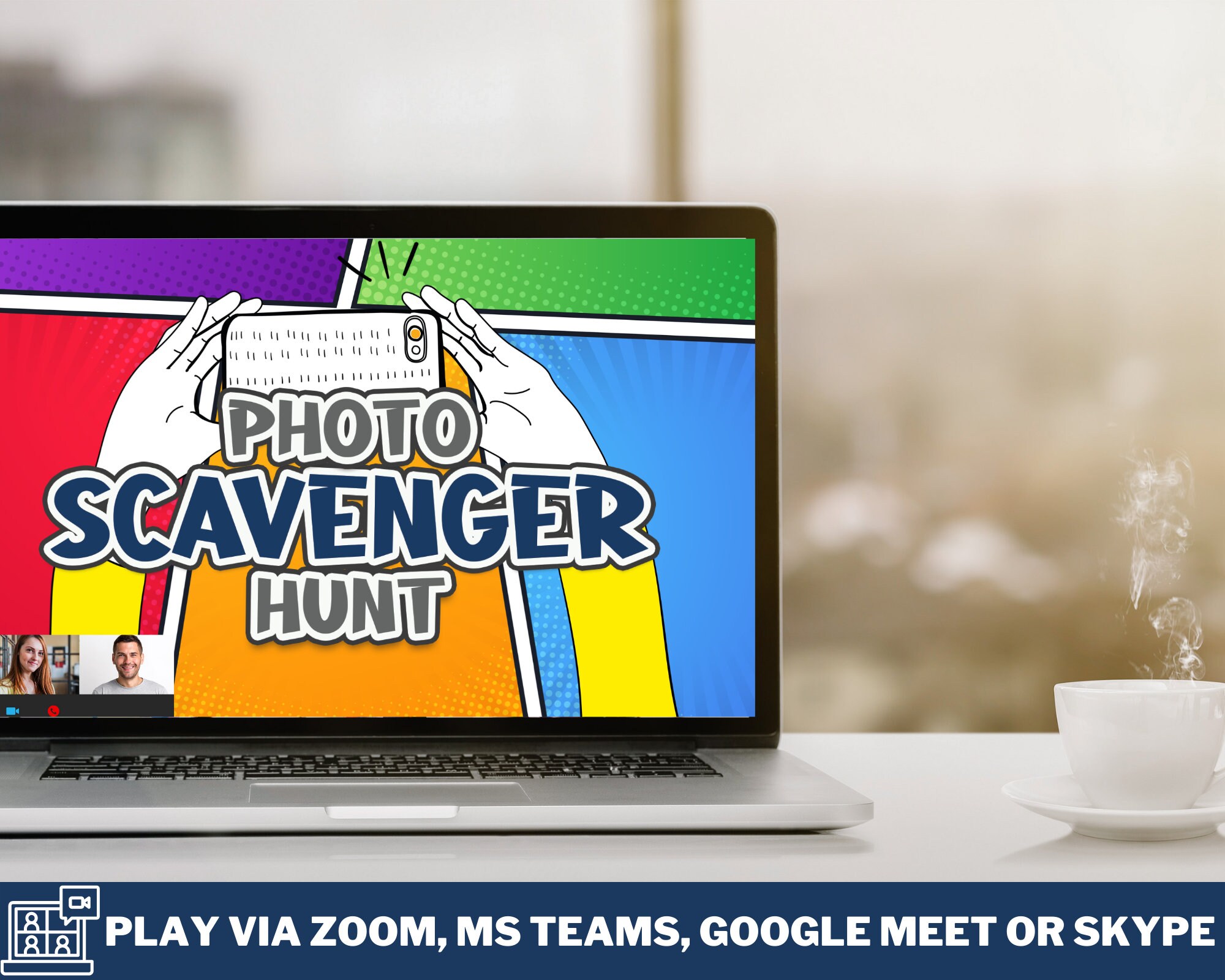 Photo Scavenger Hunt | Powerpoint Game | Party Game | Family Party Game ...